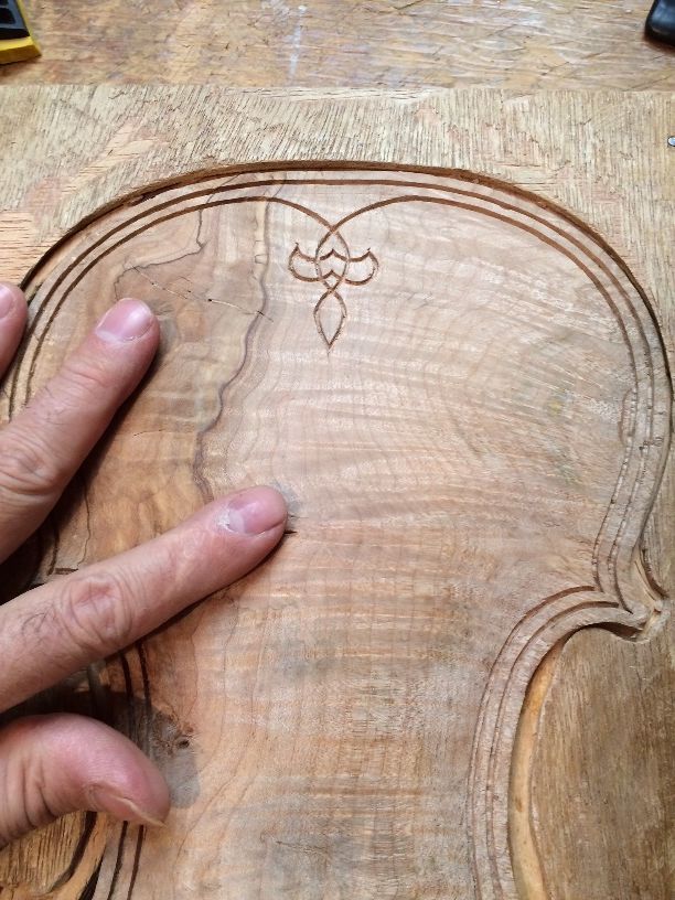 Commissioned 5-String Fiddle Progress | Five String Fiddles